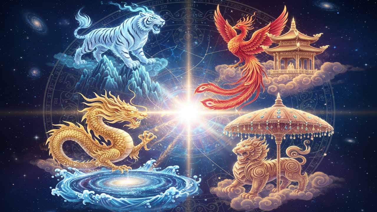Tứ Linh trong Tử Vi mang lại phúc đức, may mắn và hóa giải tai họa